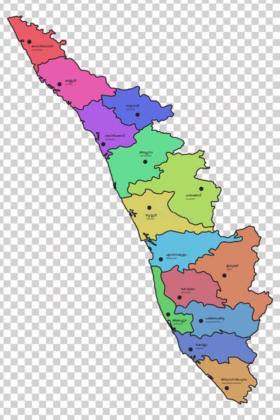 Kerala Districts Stock Illustrations – 36 Kerala Districts Stock ...