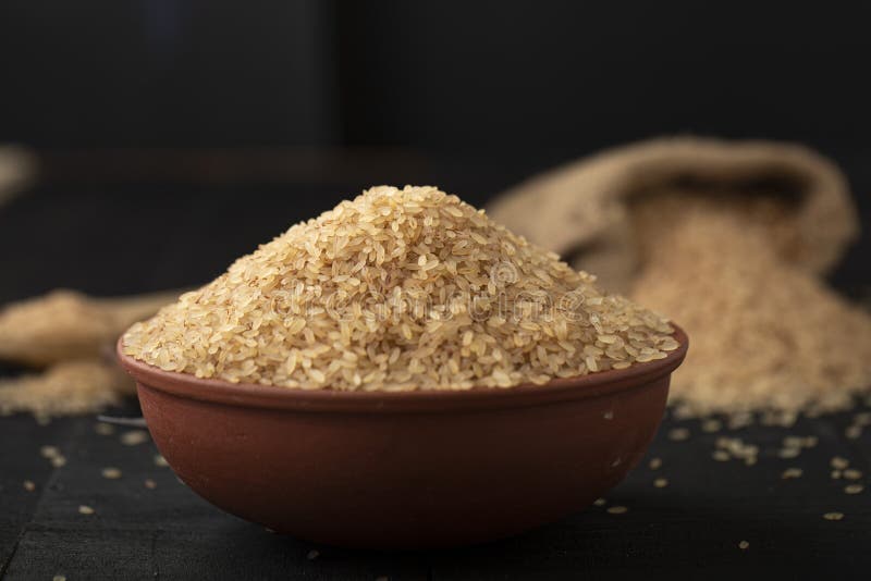 Kerala Matta Rice _boiled Rice Stock Photo - Image of grains, muram ...