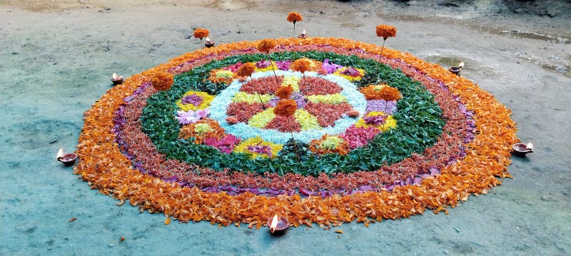 Kerala Ona Pookalam Image, Photo Stock Image - Image of imageph ...