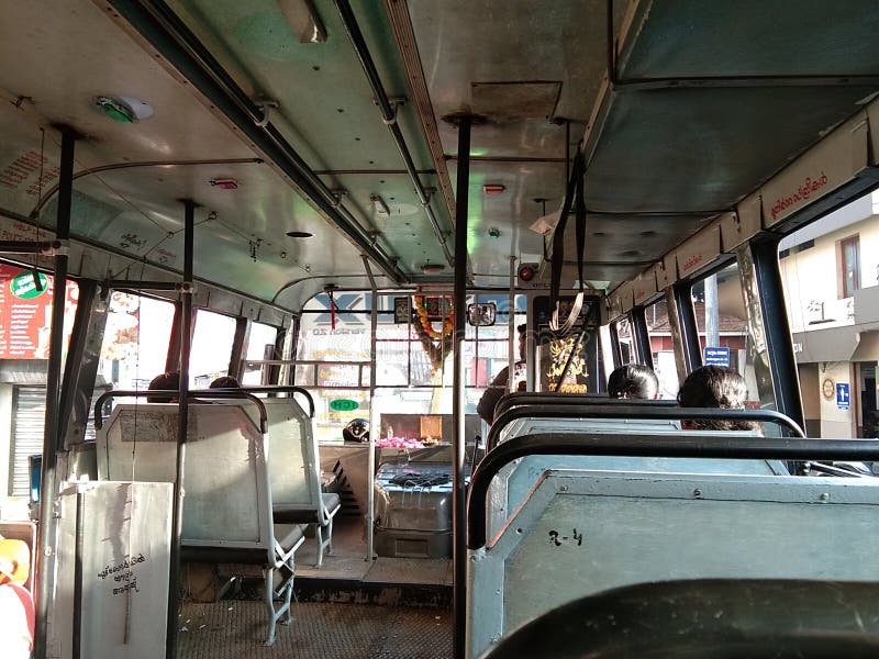 Kerala Private Bus Inner View Editorial Image - Image of public ...