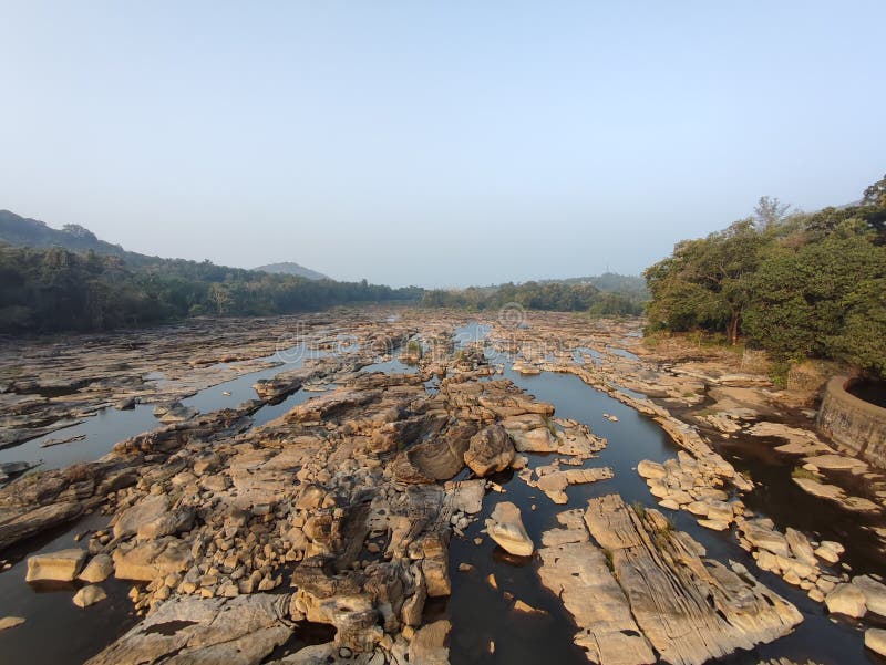 Kerala tourism view point stock photo. Image of shore - 254409924