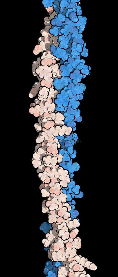 Keratin Intermediate Filaments Stock Image - Illustration of helix ...