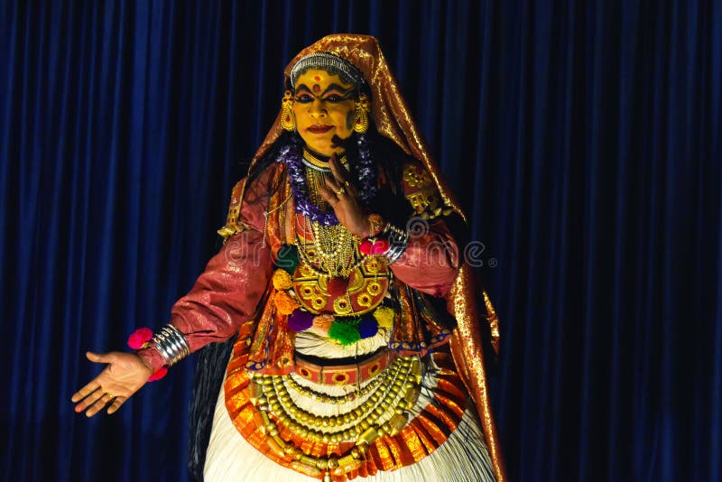 Kerela kathak 2 editorial stock image. Image of kerela - 110733514