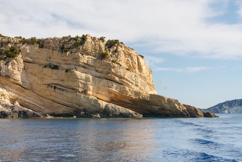Keri caves on Zakynthos stock image. Image of peaceful - 42138445