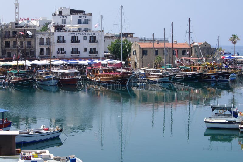 Kerin port 3 editorial photography. Image of europe, mast - 74322567