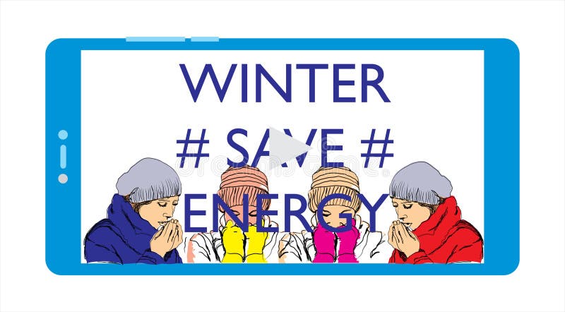 Image Illustration of Cold People Expression. Stock Illustration ...