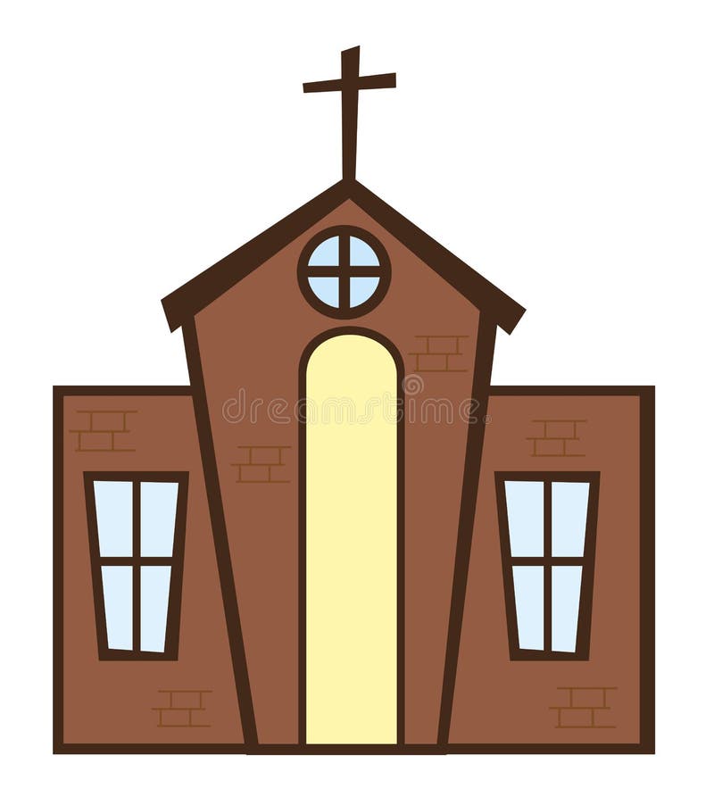 Het Pictogram van de kerk vector illustratie. Illustration of kerk - 33649