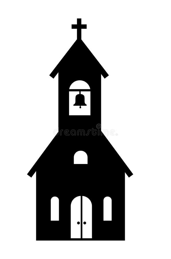 Het Pictogram van de kerk vector illustratie. Illustration of kerk - 33649
