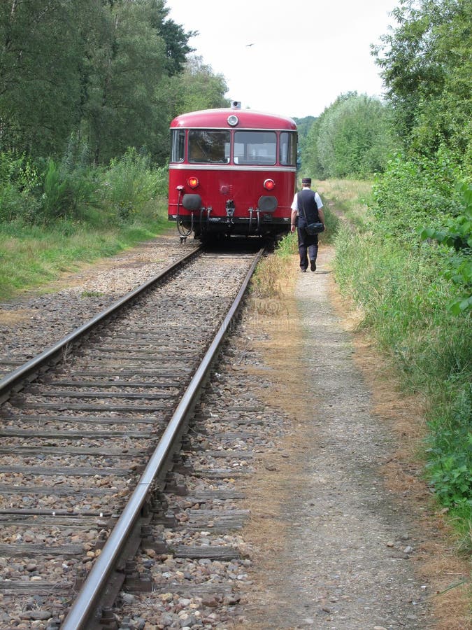 KERKRADE,NEDERLAND-3 AUGUST, 2014: Train, Track Workers Editorial Stock ...