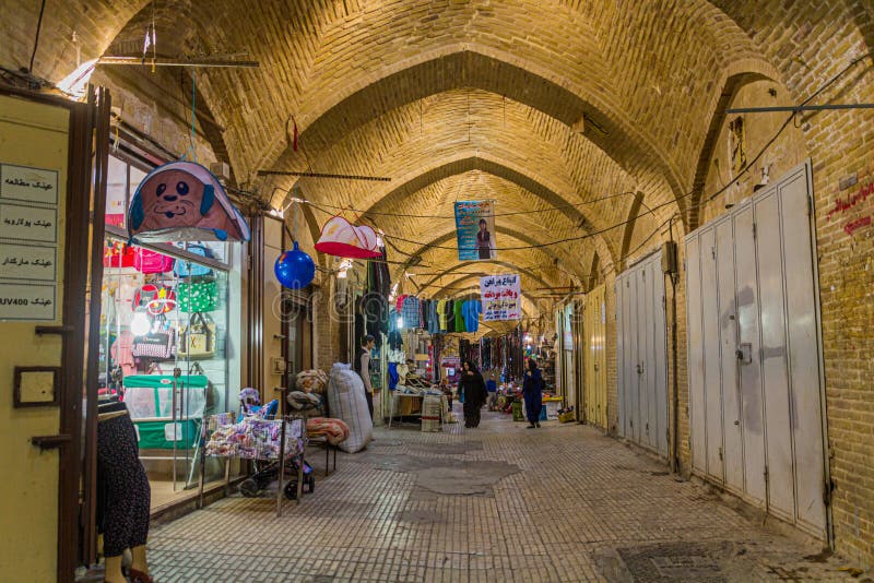 KERMANSHAH, IRAN - JULY 11, 2019: View of the Covered Bazaar in ...