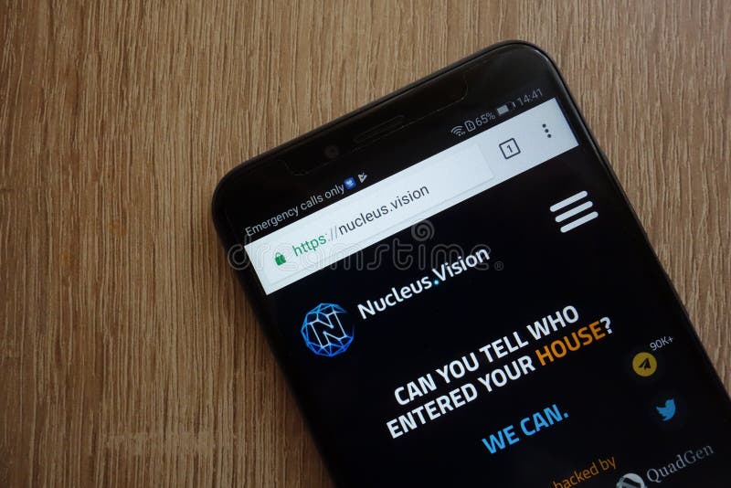 Kern-Vision NCASH Cryptocurrency Website Angezeigt Auf Smartphone 2018 ... Kern-Vision NCASH Cryptocurrency Website Angezeigt Auf Smartphone 2018 ...