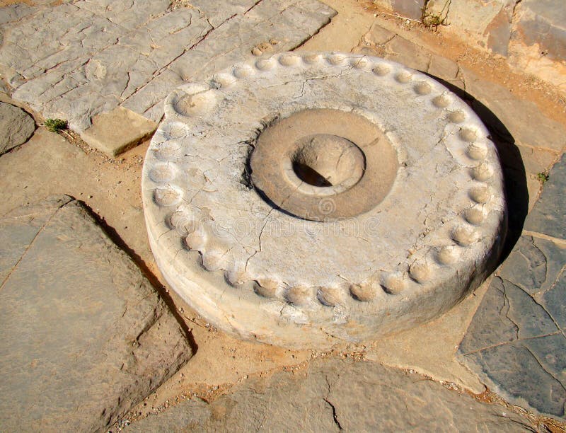 Kernos - Ancient Ritual Stone Stock Photo - Image of ancient, greek ...