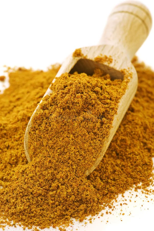 Kerriepoeder stock foto. Image of poeder, gepoederd, komijn - 12459984