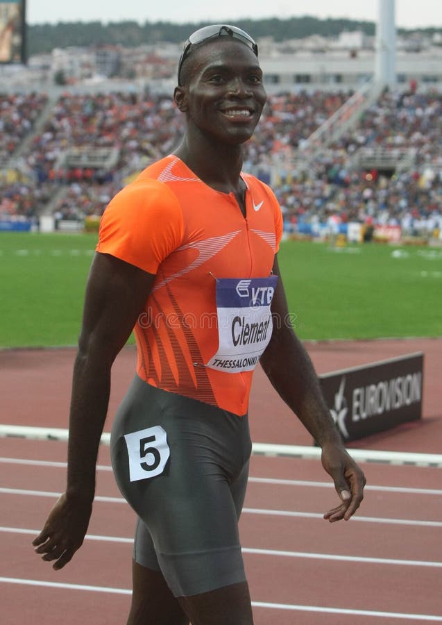 Kerron Clement editorial stock image. Image of pole, healthy - 27772899