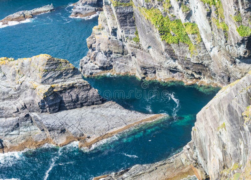 Kerry Cliffs in Ireland stock photo. Image of kerry - 159318574