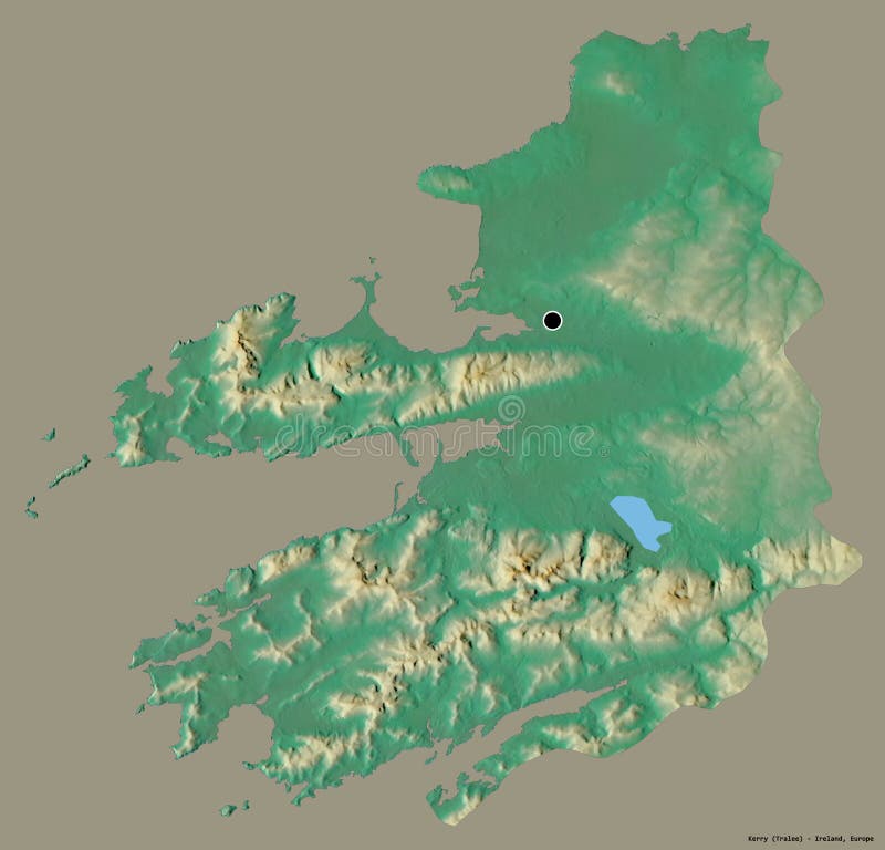 Kerry County Council Republic of Ireland, Counties of Ireland Map ...
