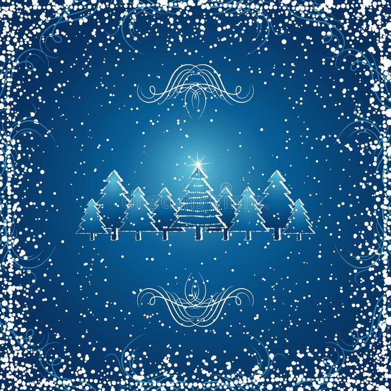Kerstboom, vector vector illustratie. Illustration of briljante - 3425775