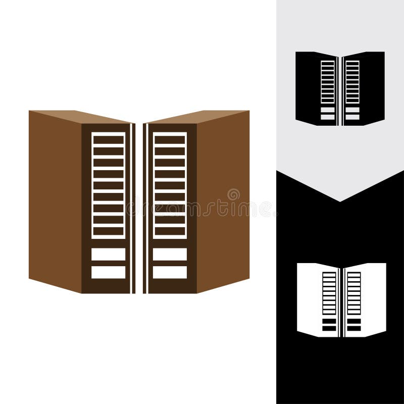 Accounting Book Jurnal Icon Vector Background Stock Vector ...