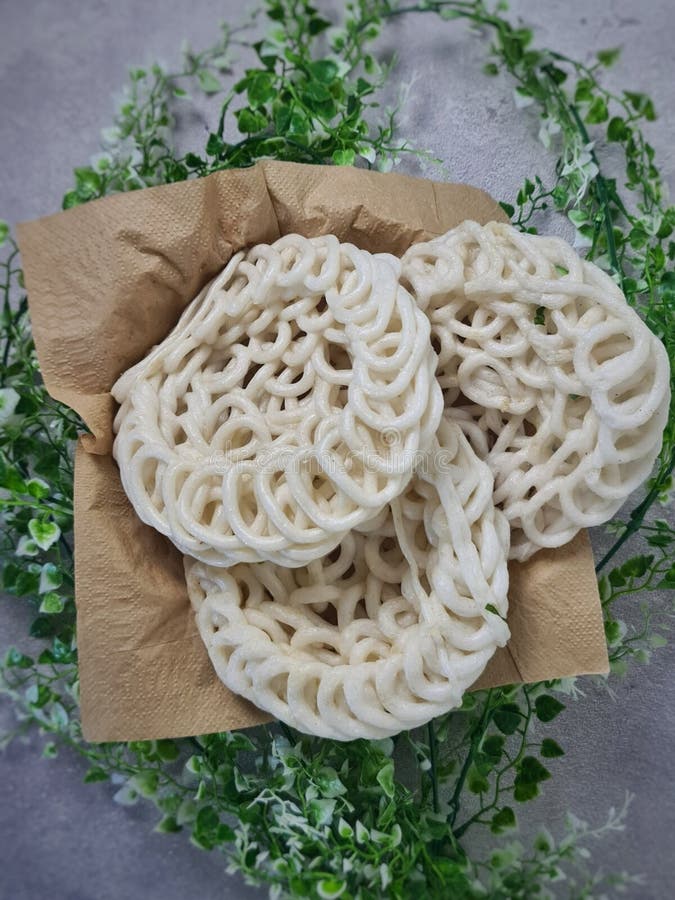 Krupuk or Kerupuk, Indonesia Traditional Crackers Stock Image - Image ...