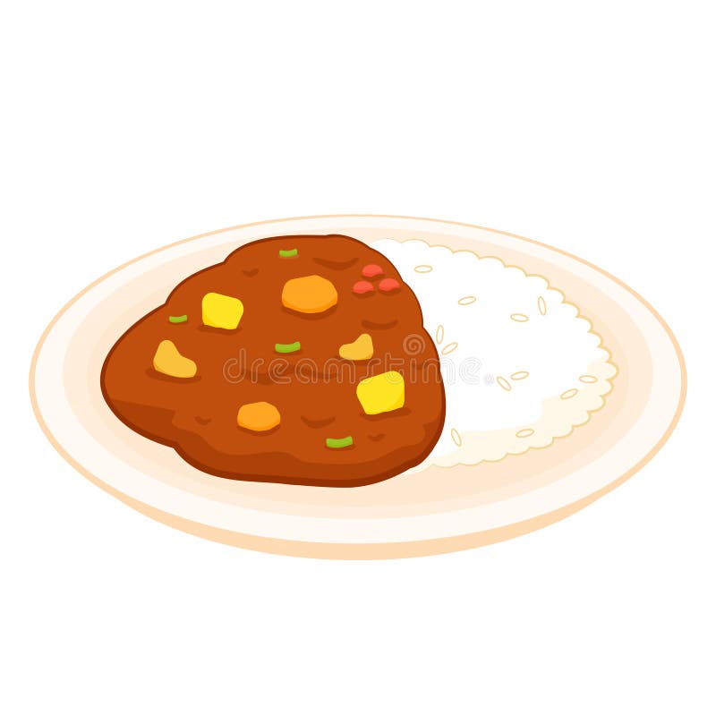 Japanese Curry Cartoon Stock Illustrations – 308 Japanese Curry Cartoon ...