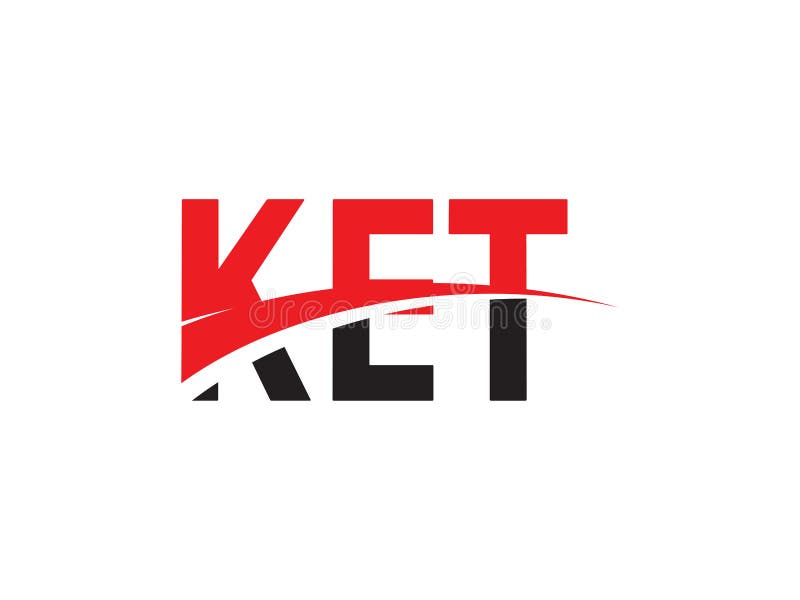 KET Letter Initial Logo Design Vector Illustration Stock Vector ...