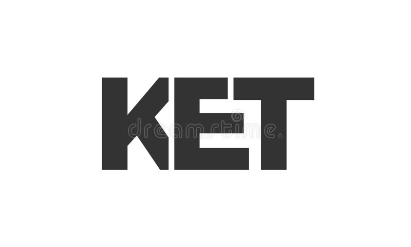 KET Logo Design Template with Strong and Modern Bold Text. Initial ...