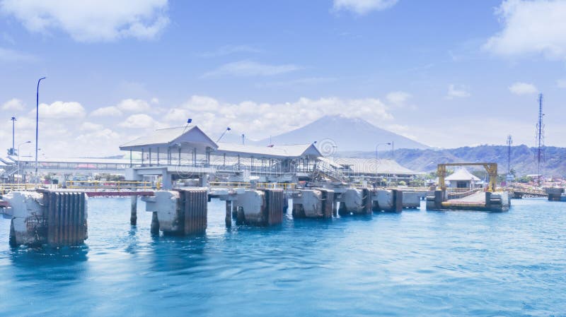Ketapang Ferry Port Which Connecting Java and Bali Editorial Image ...