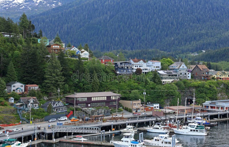 Ketchikan, Alaska, Native Alaskan Tlingit Totem Pole Editorial ...