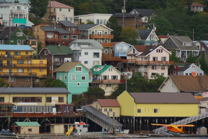 Berg Roberts Tramway Juneau Alaska Redaktionelles Stockbild - Bild von ...