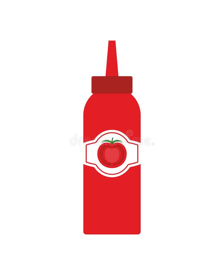 Ketchup Bottle Pixel Art. Packing Ketchup Pixelated Stock Vector ...