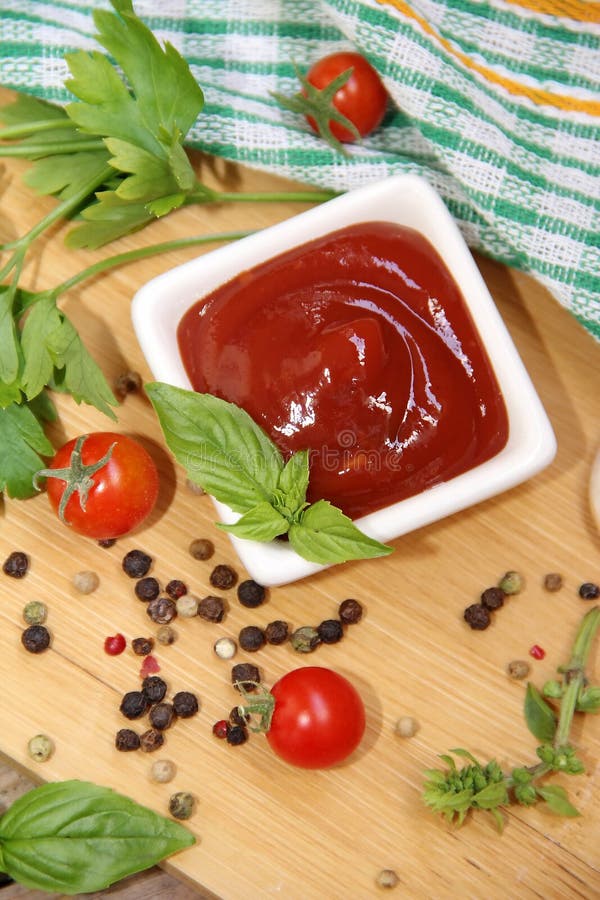 Ketchup stock image. Image of spice, crude, salsa, barbecue - 43974821