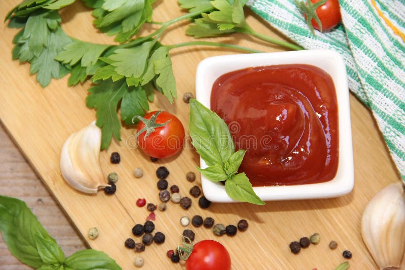 Ketchup stock photo. Image of crude, food, vegetables - 43974822