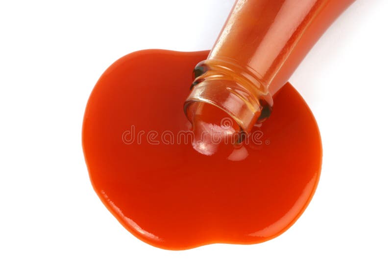 Ketchup spill stock image. Image of spill, object, ketchup - 6676001