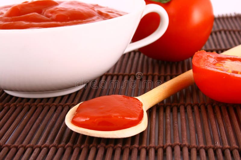 Ketchup-tomato paste stock image. Image of isolated, italy - 2597451