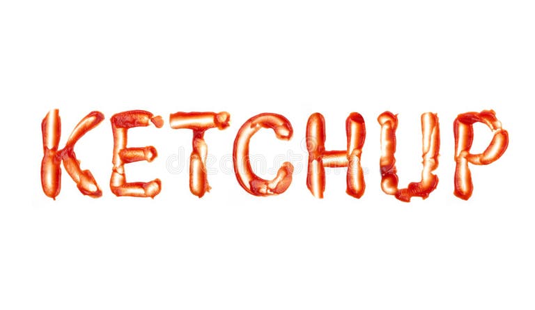 224 Ketchup Alphabet Stock Photos - Free & Royalty-Free Stock Photos ...