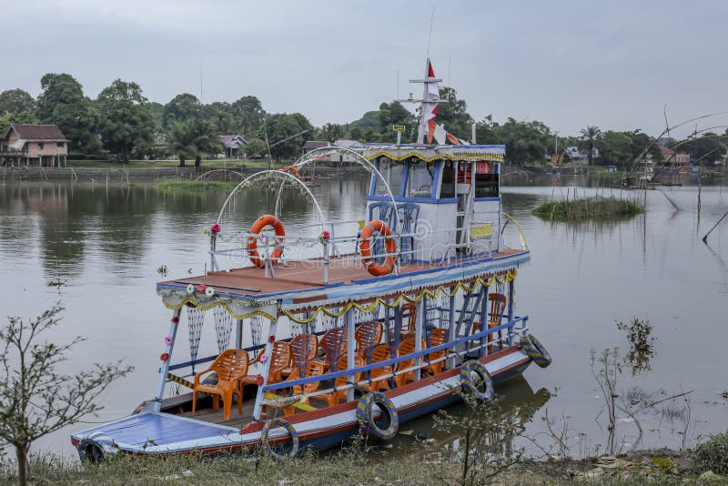 Ketek Wisata stock photo. Image of jambi, ketek, ferry - 264992494