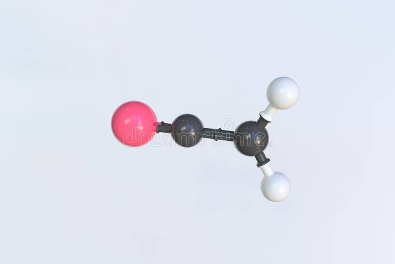 Ketene gas molecule icon stock illustration. Illustration of physics ...