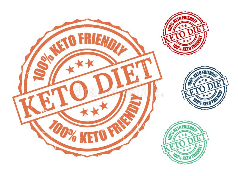 100 Keto Friendly Seal Bundle, Grunge and Minimal Vector Labels for ...