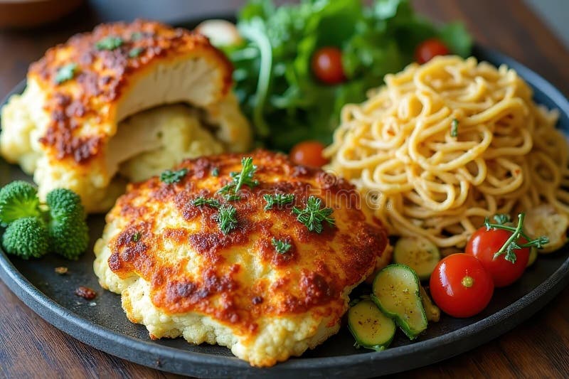 Keto Vegan Delight stock illustration. Illustration of carb - 372070038