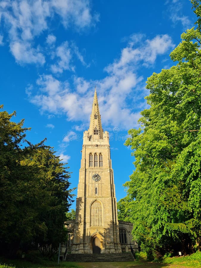Kettering Church & X28;landmark& X29; Stock Photo - Image of town ...