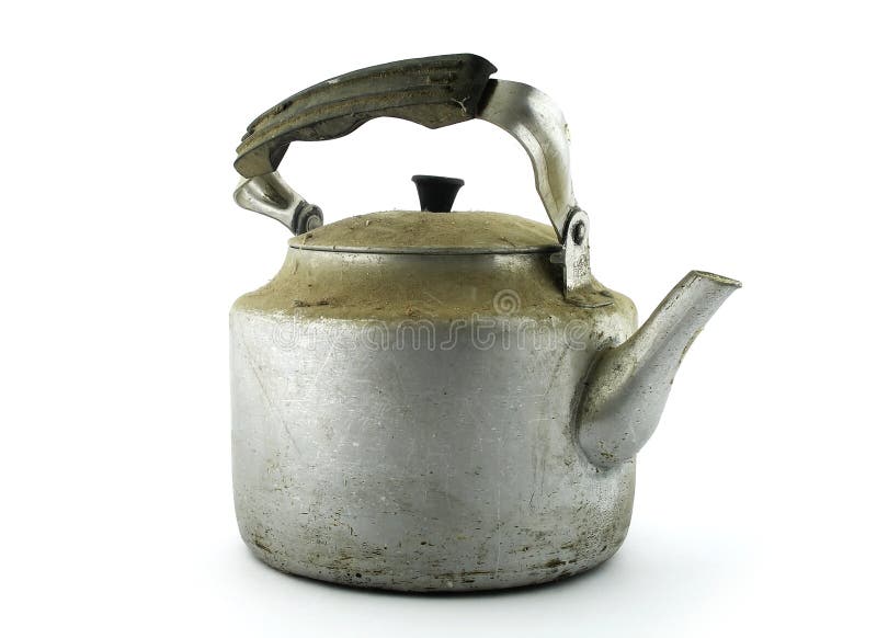 Kettle stock image. Image of kitchen, metal, outlined, antique - 663933