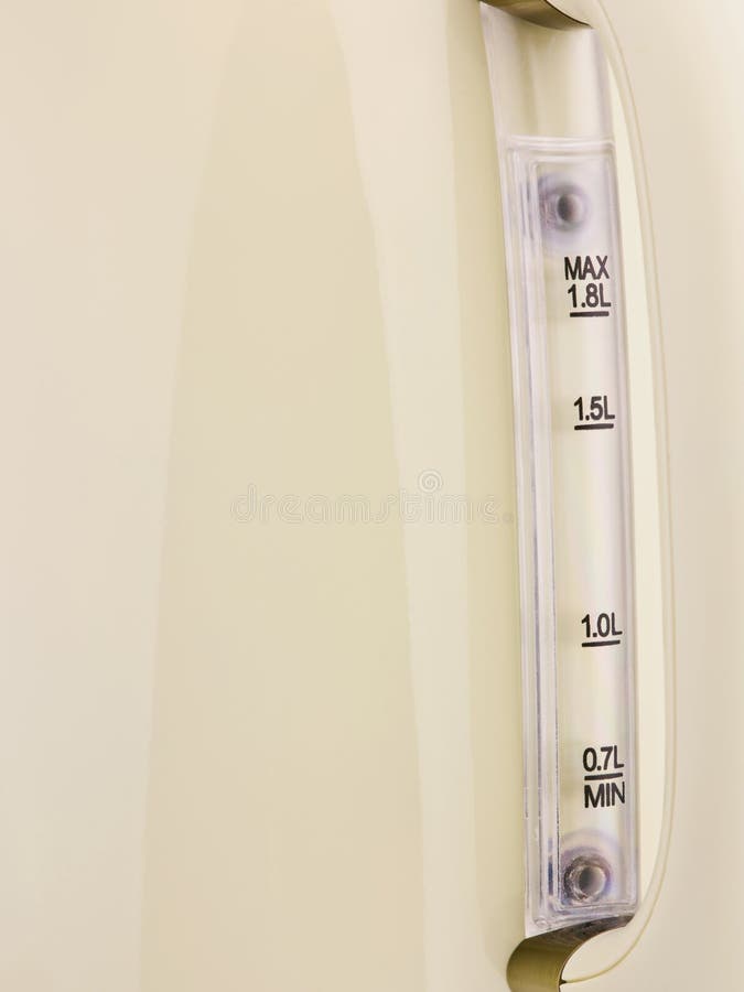 Kettle Level Indicator Light Beige with Boiled Water Steam Template ...