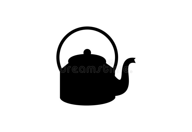 Vector Simple Logo Template Kettle Stock Illustrations – 226 Vector ...