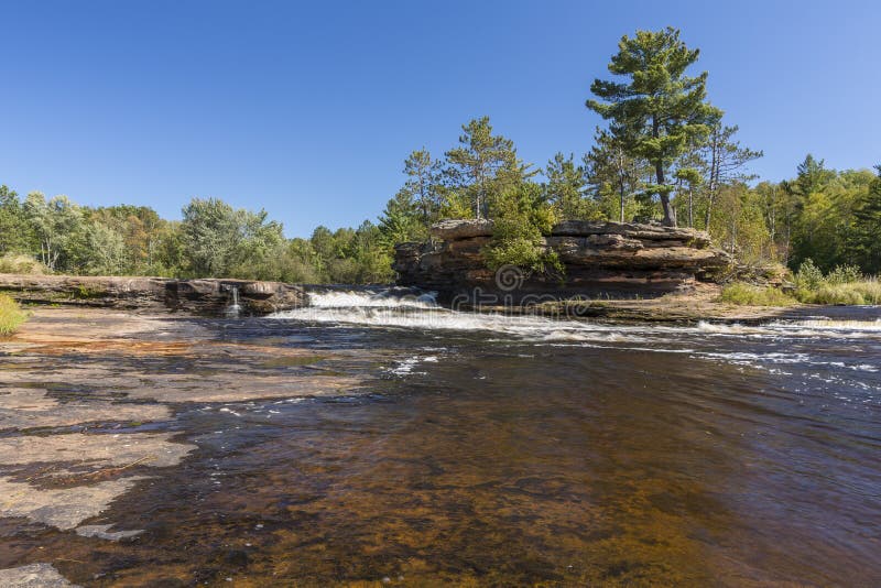 Kettle River Waterfall stock photo. Image of blurred - 59975846