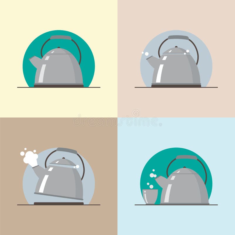 Kettle. the Kettle on the Stove. the Kettle Begins To Boil. Plot. Icons ...