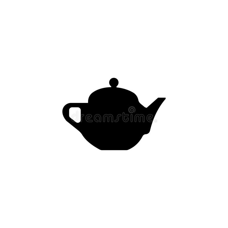 Kettle, Teapot for Tea Leaves, Icon Vector, Kitchen Utensils Stock ...