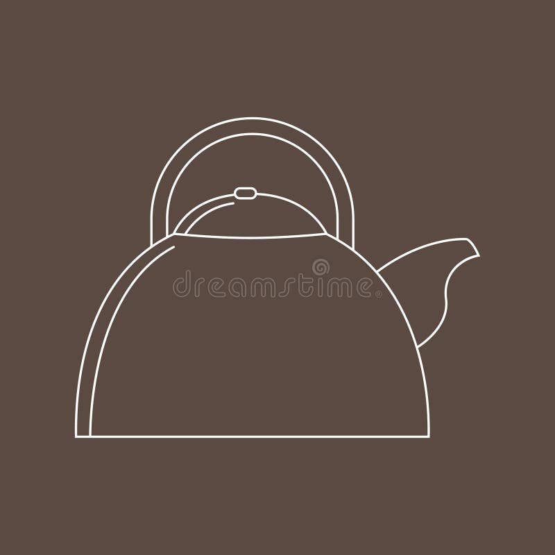 Kettle. Vector Illustration Decorative Design Stock Vector ...