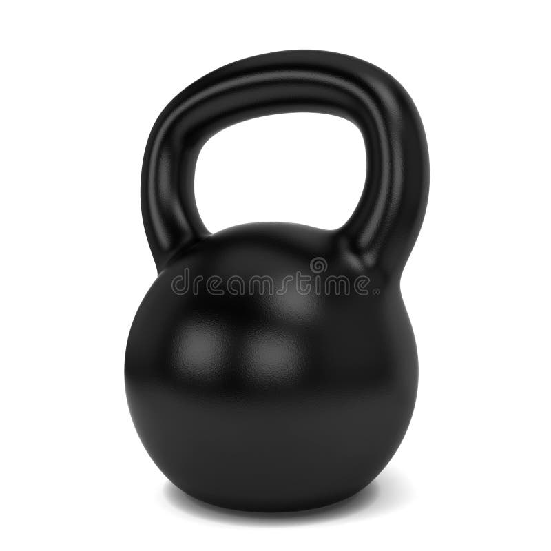 Kettlebell De Forme Physique Illustration Stock - Illustration du objet ...