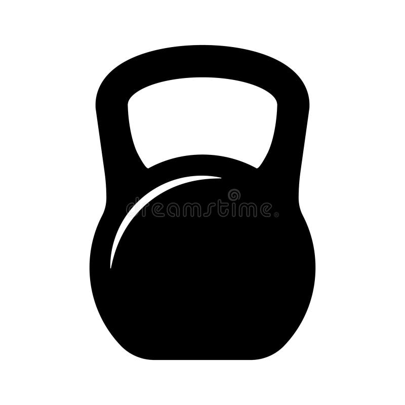 Kettlebell Icon. Weight Icon, Training Equipment Flat Vector Icon for ...
