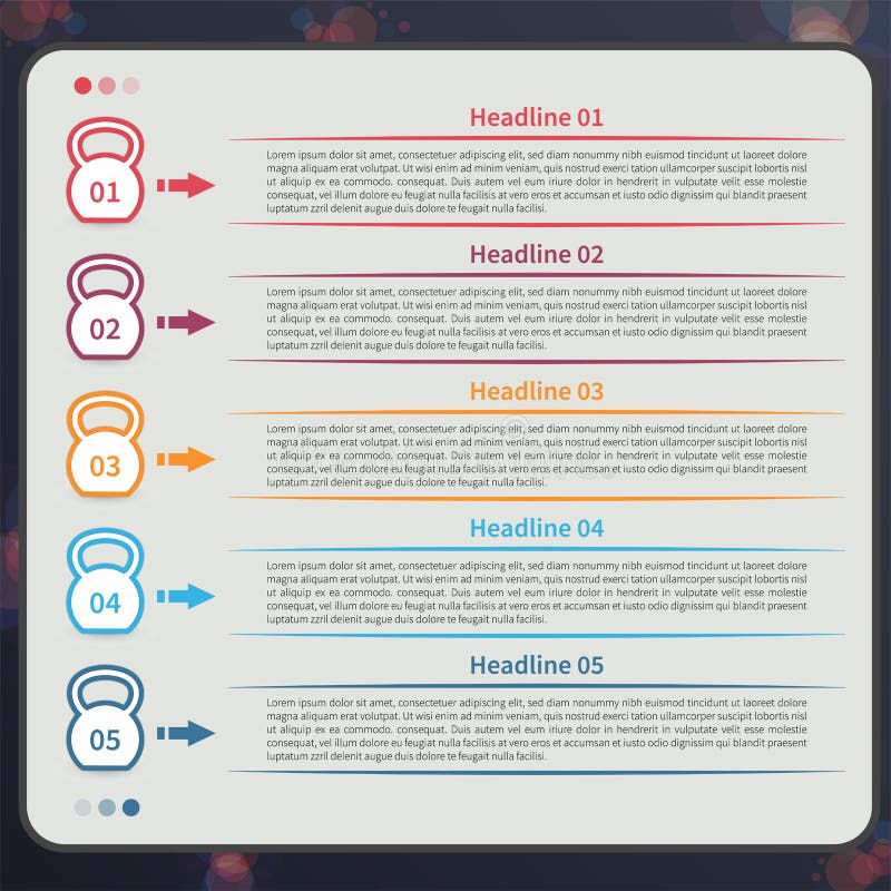 Kettlebell infographic vektor abbildung. Illustration von piktogramm ...
